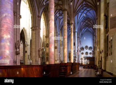 Interior View Of Ulm Minster Ulmer Muenster Ulm Baden Wuerttemberg
