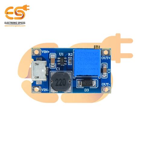 Buy Mt3608 Dc Voltage Regulator Module With Usb