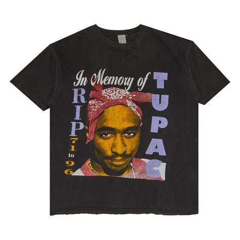 Buy Rip Tupac Tee Black 2903 100000103rtt Blac Goat