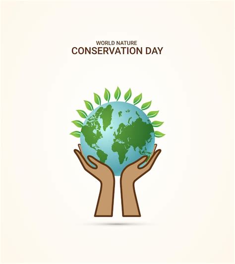 Premium Vector World Nature Conservation Day Conservation Day Design