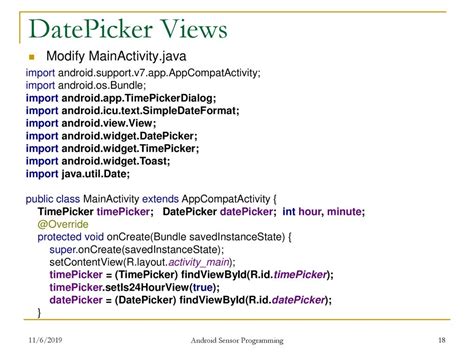 Android Sensor Programming Ppt Download