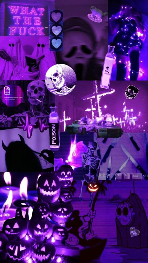 Purple Aesthetic Wallpaper Halloween