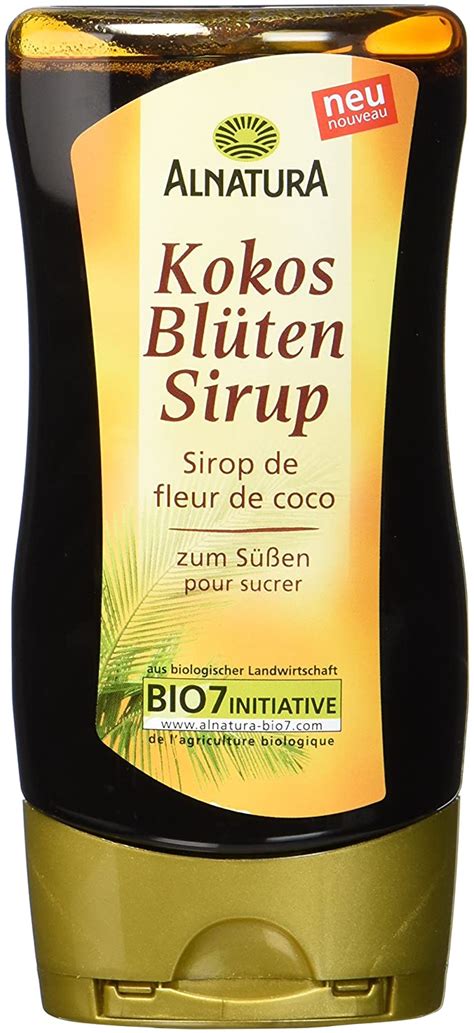 Alnatura Bio Kokosblütensirup 250ml Amazon De Lebensmittel And Getränke