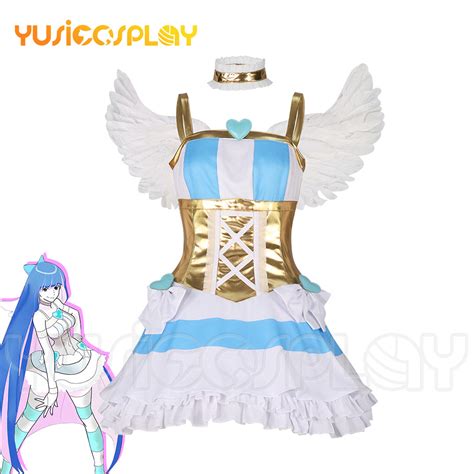 Panty And Stocking With Garterbelt Stocking Angel Cosplay Costume