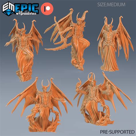 3d File Devil Duke Set ‧ Dnd Miniature ‧ Tabletop Miniatures ‧ Gaming