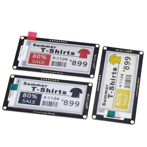 Tzt Módulo Epaper Para Arduino Uno Stm32 Raspberry Pi Esp32 Pantalla