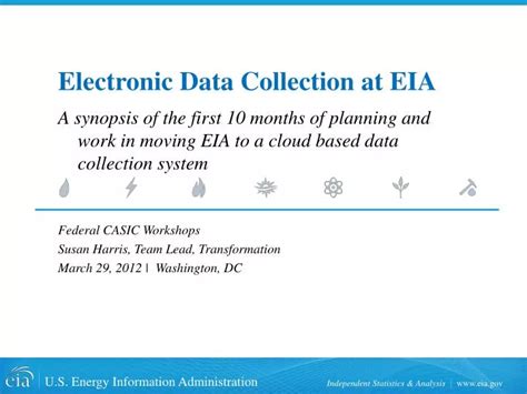 Ppt Electronic Data Collection At Eia Powerpoint Presentation Free