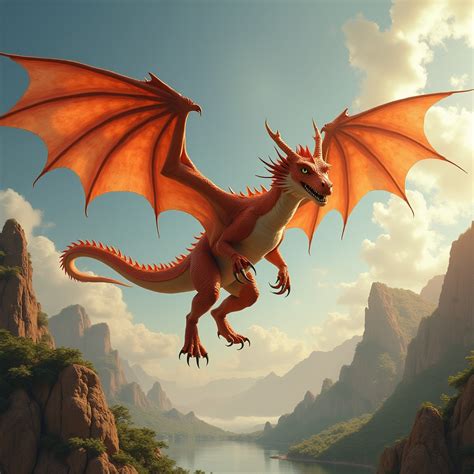 Dragon In Flight Stable Diffusion Online