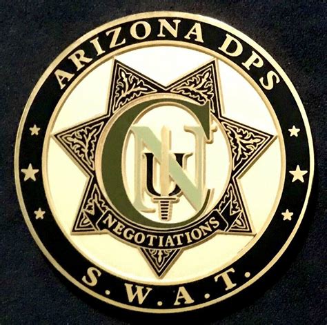 Arizona Dps Special Operations Swat Negotiations Challenge Coin Police