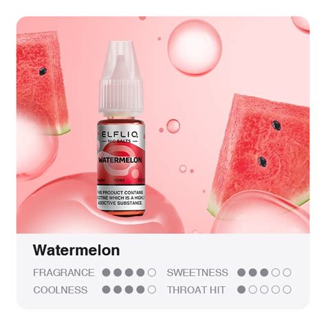 E Liquid Elf Bar Elfliq Watermelon Vodní Meloun