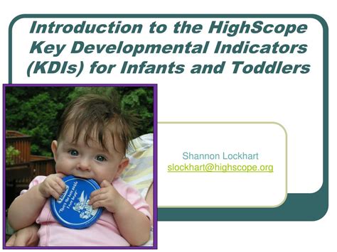 Ppt Introduction To The Highscope Key Developmental Indicators Kdis