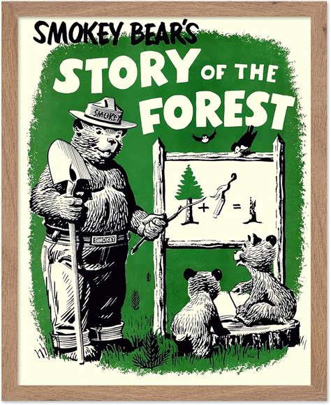Smokey The Bear Nature Posters