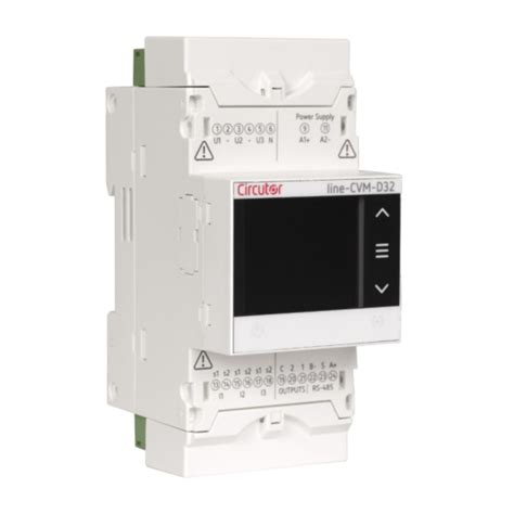 Circutor Line Cvm D32 Instruction Manual Pdf Download Manualslib