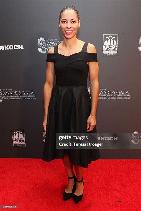 Former Basketball Player Allison Feaster Attends The Thurgood News Photo Getty Images