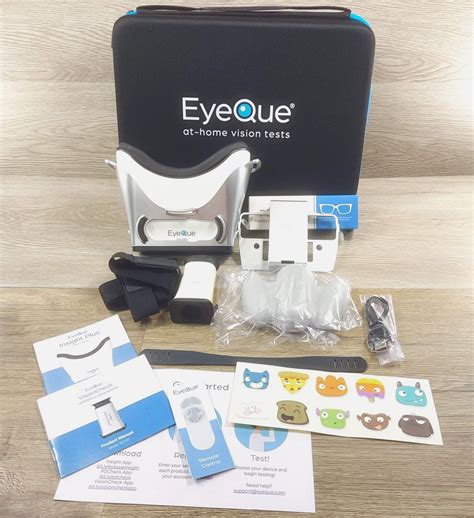 Eyeque At Home Vision Tests Kit Eyes Check Ophthalmic Test Glasses Pho