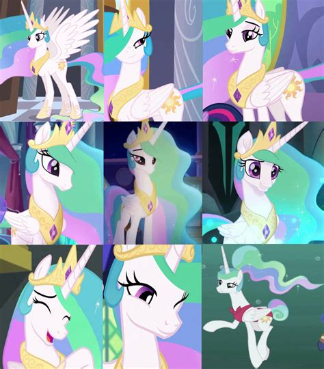Princess Celestia Collage By Carsracer95 On Deviantart