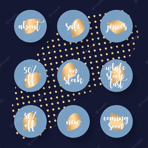 Premium Vector Instagram Story Highlights Vector Thin Line Web Icons