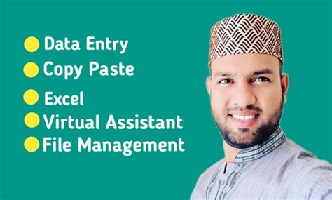Do Data Entry Copy Paste Excel Data Entry Virtual Assistant By