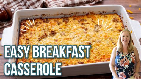 Easy Breakfast Casserole Youtube