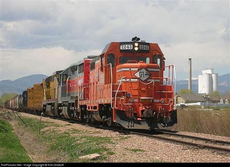 Gwr 2243 Great Western Railway Emd Gp7 At Loveland Colorado By Kirk