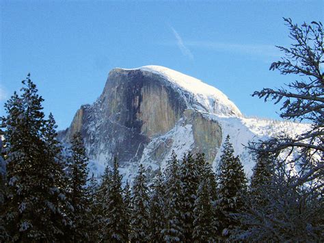 Half Dome In Winter 1 Photograph By Pauline Darrow Fine Art America