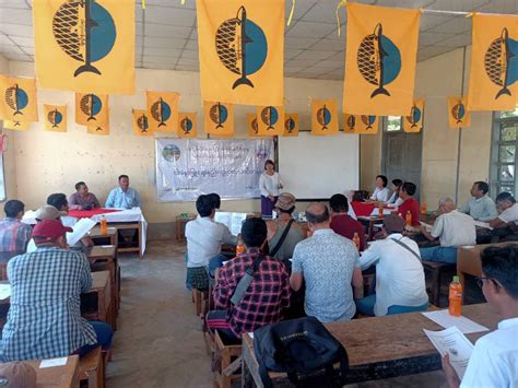 တိုက်ကြီးခရိုင် ငါးလုပ်ငန်းဦးစီးဌာနမှ ငါးမွေးမြူရေးနည်းပညာပေးသင်တန်းဖ