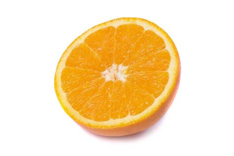 Juicy Fresh Orange Halves