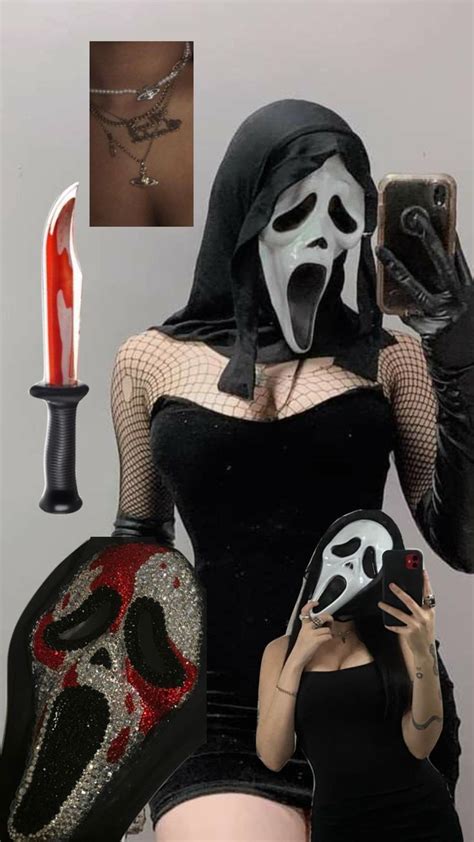 Pin On Halloween Scream Halloween Costume Pretty Halloween Costumes