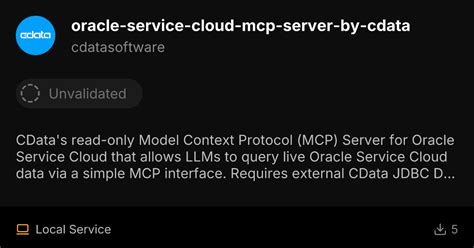 Oracle Service Cloud Mcp Server By C · Lobehub
