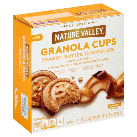 Nature Valley Granola Cups Peanut Butter Chocolate Shop Granola
