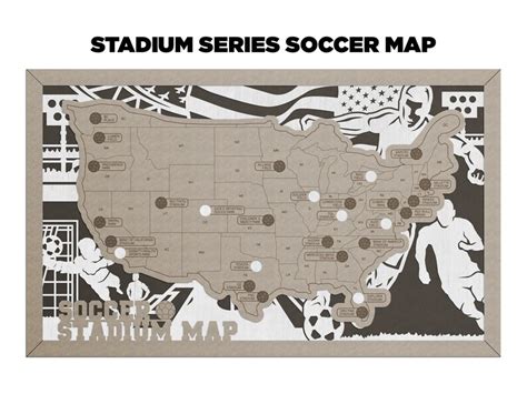 Custom Soccer Stadium Map Soccer Stadium Map Pro Soccer Etsy
