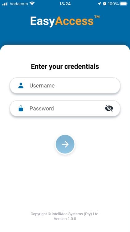 Easyacc Access By Intelliacc Systems Cc