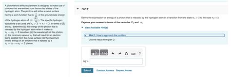 Solved A Photoelectric Effect Experiment Is Designed To Make