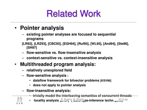 Ppt Pointer Analysis For Multithreaded Programs Powerpoint