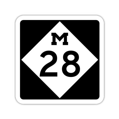 M28 Sign Explore Munising