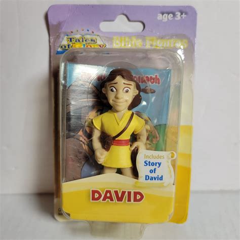 David And Goliath Action Figures Tales Of Glory Bible Toys Cake Toppers