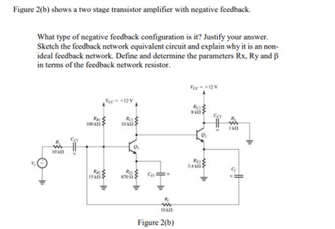Two Transistor Amplifier With Feedback Images