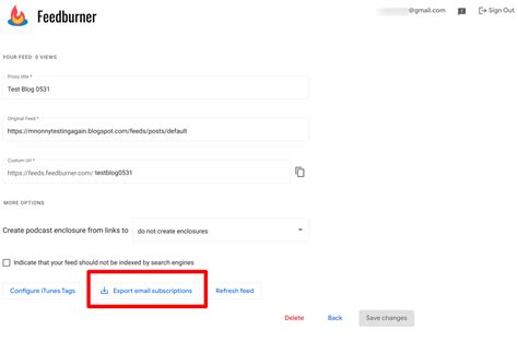 Blogger Follow By Email Widget Is Going Away Export Your Email