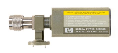 Hp Agilent Keysight Q8486a Power Sensor 33 50 Ghz