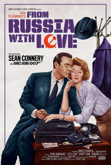 From Russia With Love 1963 Poster By Adam Stothard From Russia With