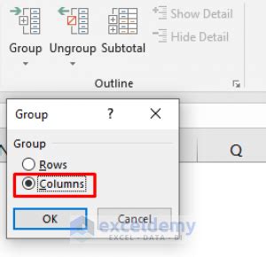 How To Group And Ungroup Columns Or Rows In Excel ExcelDemy