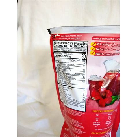 Klass Hibiscus Jamaica Powdered Drink Mix 141 Oz Package Texan Spice