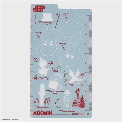Moomin Hobonichi Stencil Moomin 2026 Hobonichi Accessories Etsy
