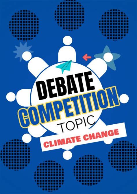 Debate Competition A4 Template School Posters Debate Competition