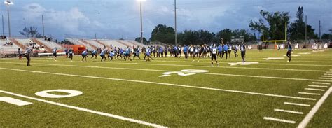 Orange Bowl Field At Harris Field Park Homestead High School
