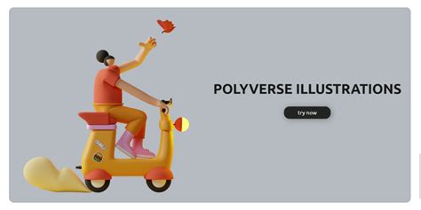 Github Gabbar Singhhpolyverse Illustration A Demo Landing Page For