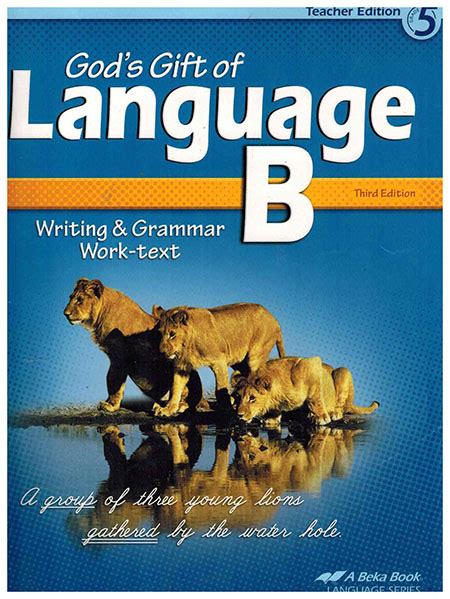 Abeka Language B Te Second Harvest Curriculum