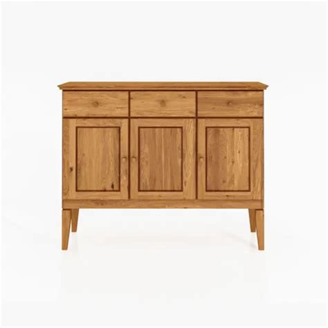 Buffet En Bois Massif Pour Salon Portes Et Tiroirs