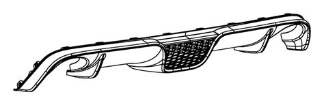 Fiat 500x Fascia Rear Lower 68104412aa Collierville Chrysler Dodge