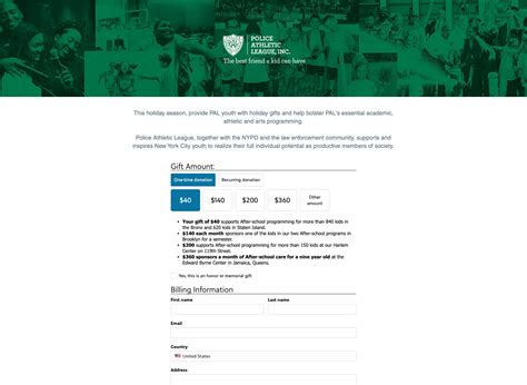 New York City Youth Police Athletic League New York